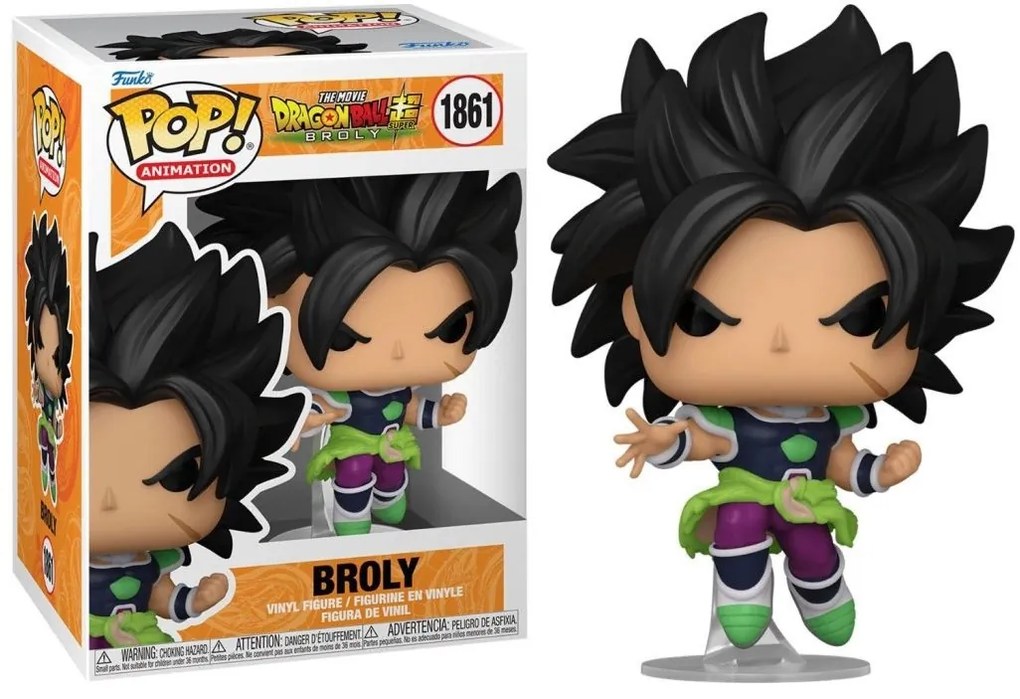 Funko pop! dragon ball super broly 1861