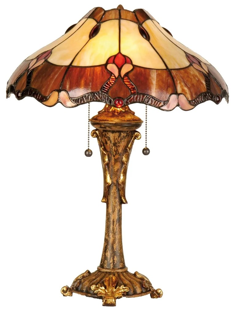 Stolní lampa Tiffany - Ø 40*53 cm