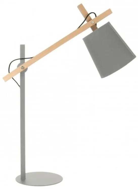 Stolní lampa Rulli, šedá