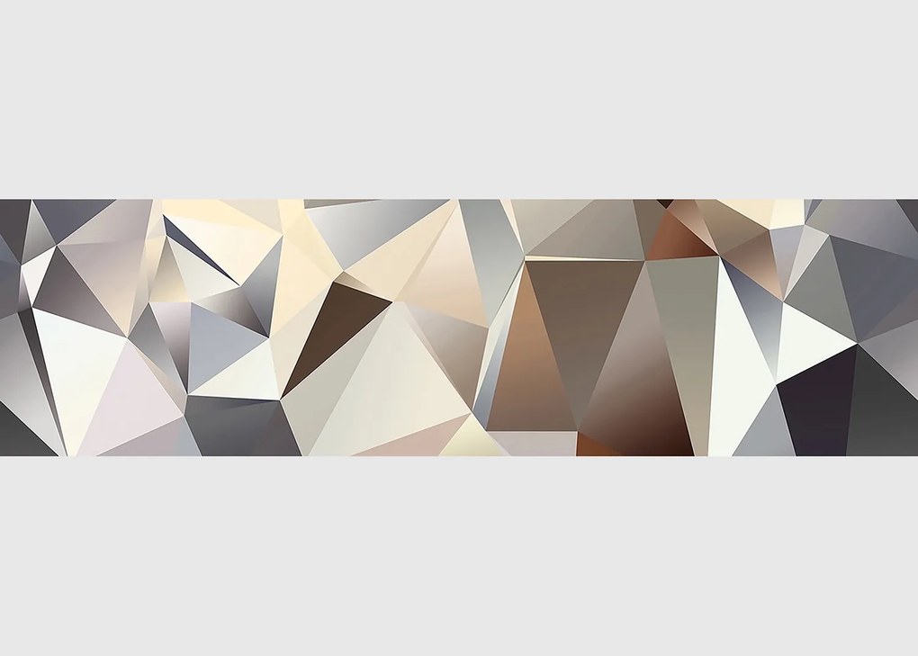 Samolepící bordura na zeď 3D Pyramidy | 5 m x 13.8 cm | DWB8213