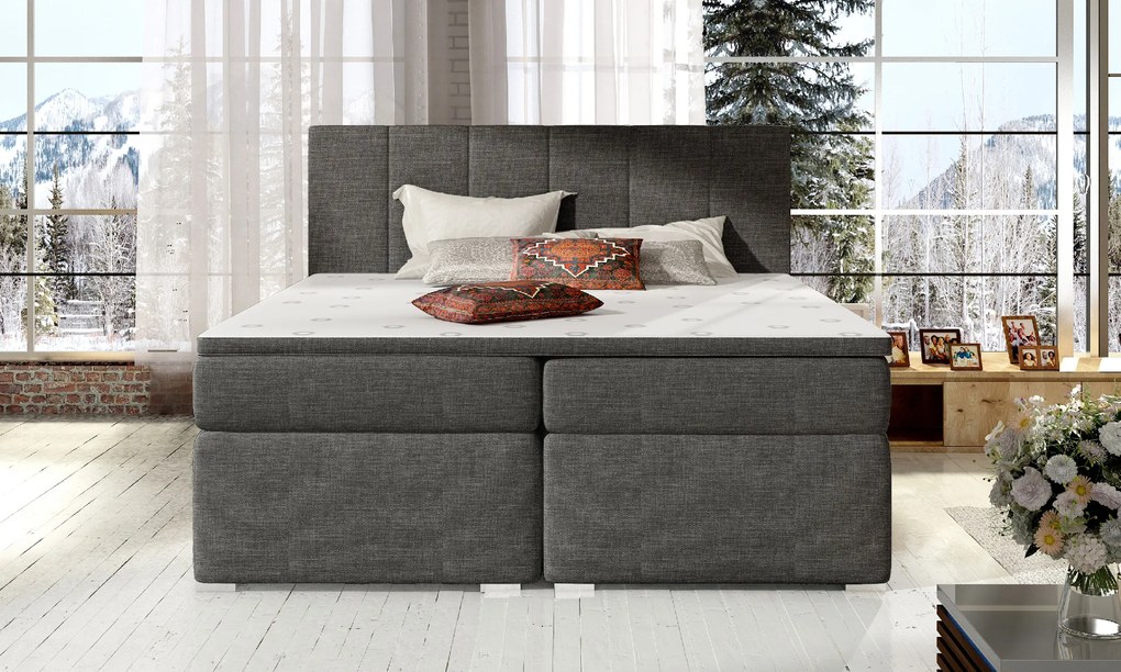 Bolero boxspring postel 180X200 Materiál / Dekor: Soft 11