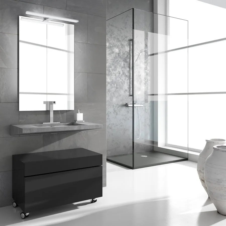 Sapho, FELINA LED svítilna, 8W, 308x15x112mm, chrom, FE030