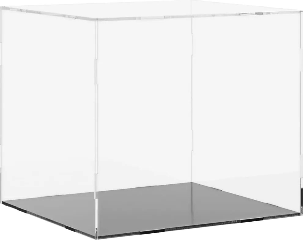 Průhledná reklamní krabice 40 x 36 x 35 cm akrylová 154916