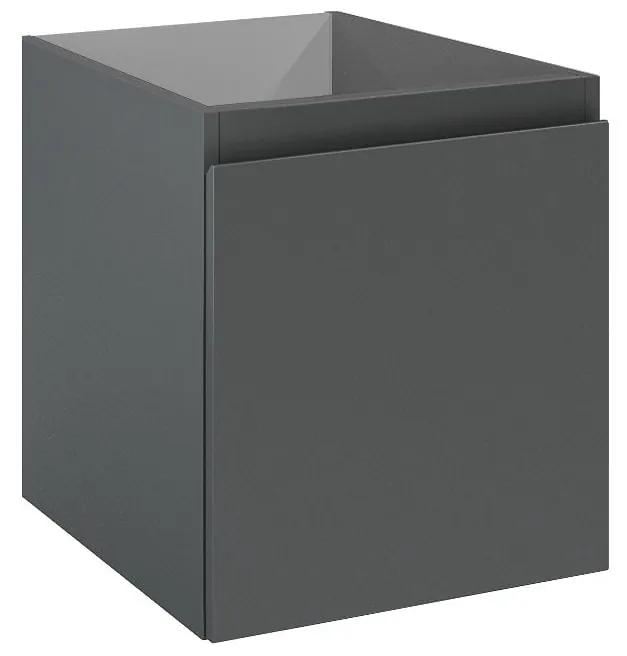 Oltens Vernal skříňka 40x45.6x47 cm závěsná pod umyvadlo grafitová 60017400