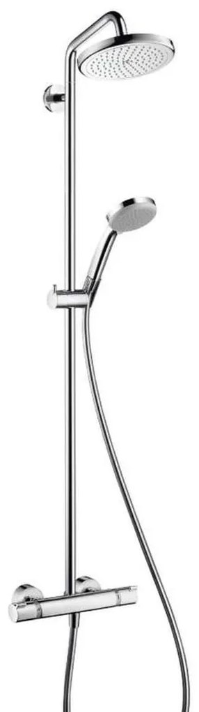 Hansgrohe - Sprchový set Showerpipe s termostatem, 22 cm, 4 proudy, chrom 27185000ROZ1