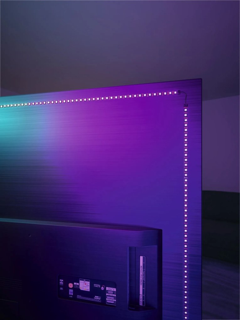 P 78881 EntertainLED USB LED Strip osvětlení TV 65 palců 2,4m 4W 60LEDs/m RGB+ - PAULMANN