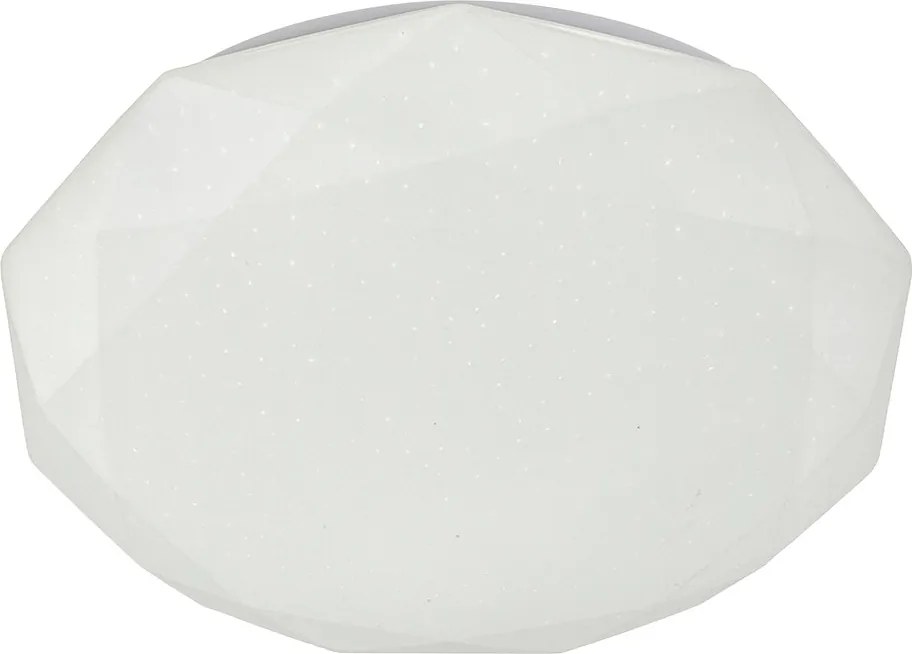 Stropní LED svítidlo Hex, 1x LED 72w, 3000-6000k, (fi 50 cm), w, s ovladačem