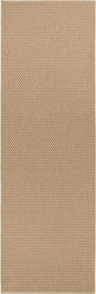 BT Carpet, Běhoun Nature 104271 Beige – na ven i na doma, 80x250, béžová, chodba / předsíň