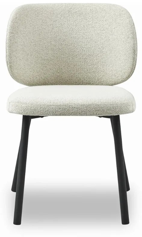 Designová jídelní židle Salgado bílá