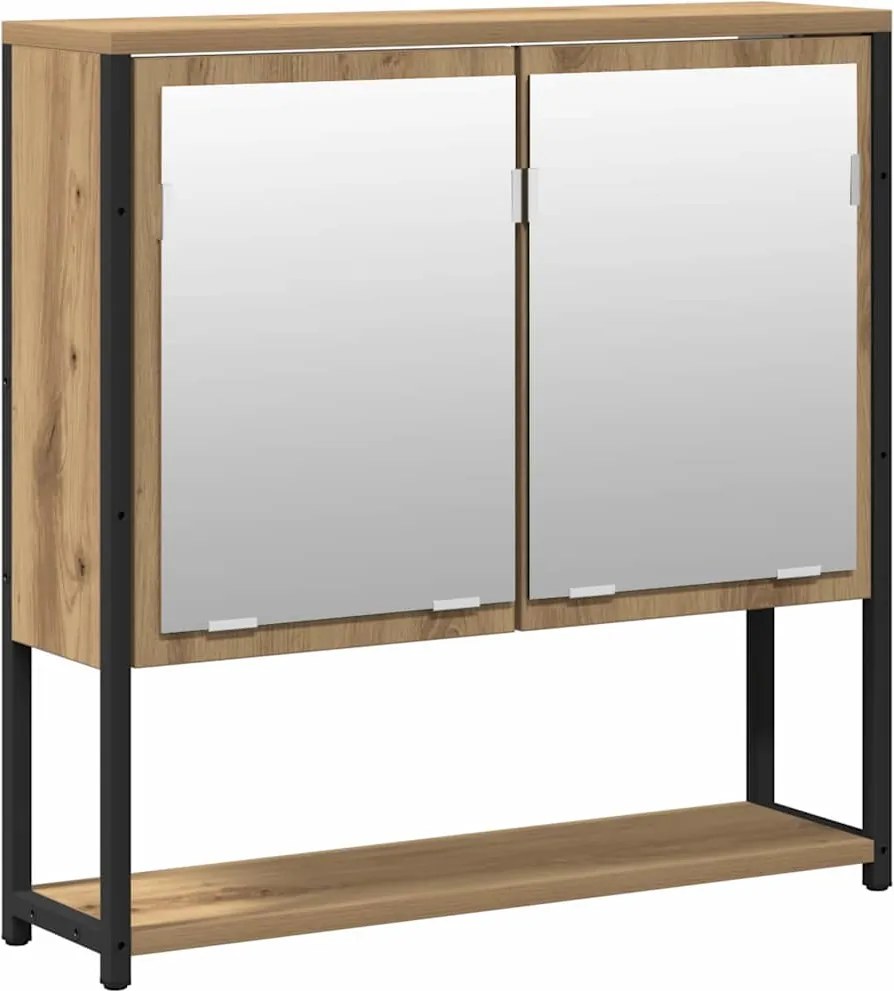 Sada koupelnového nábytku 2 ks Hnědá 60 x 30 x 60 cm 3334323