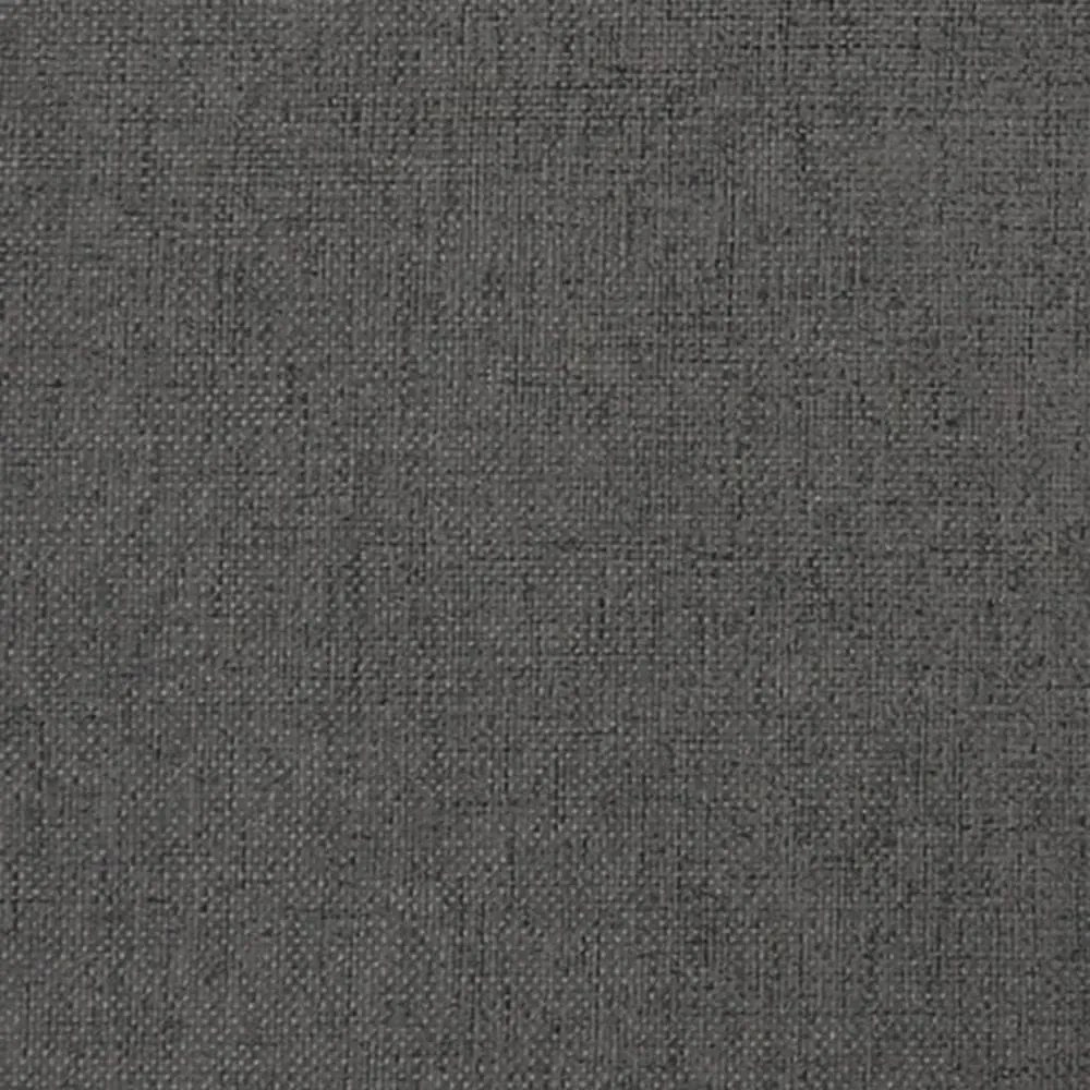 Petromila 2místná rozkládací pohovka se 2 polštáři tmavě šedá textil