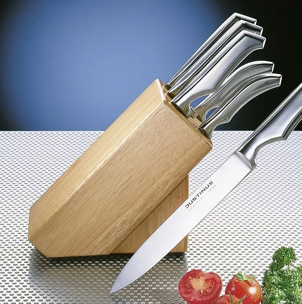 Sada nožů ve stojanu Steel Design, 5 nožů