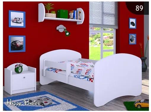 Dětská postel Kevin BEZ MOTIVU 160x80 cm bílá | BIANO