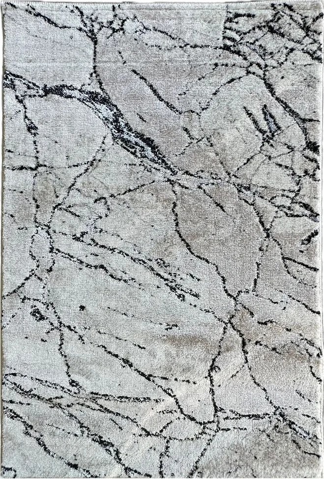 BE Koberec Opera 8090 GREY - šedý obdélníkový Rozměr: 60x100 cm