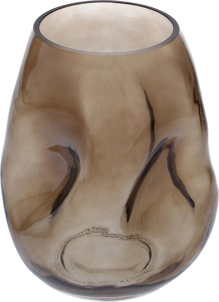Vase Bronze Wave I 13x13x18 cm