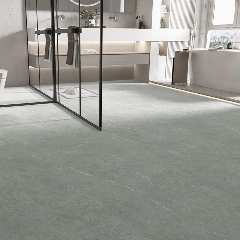 Vinylová plovoucí podlaha Area Floors Stone Click Rigid 5356 Dlažba šedá 1,674 m²