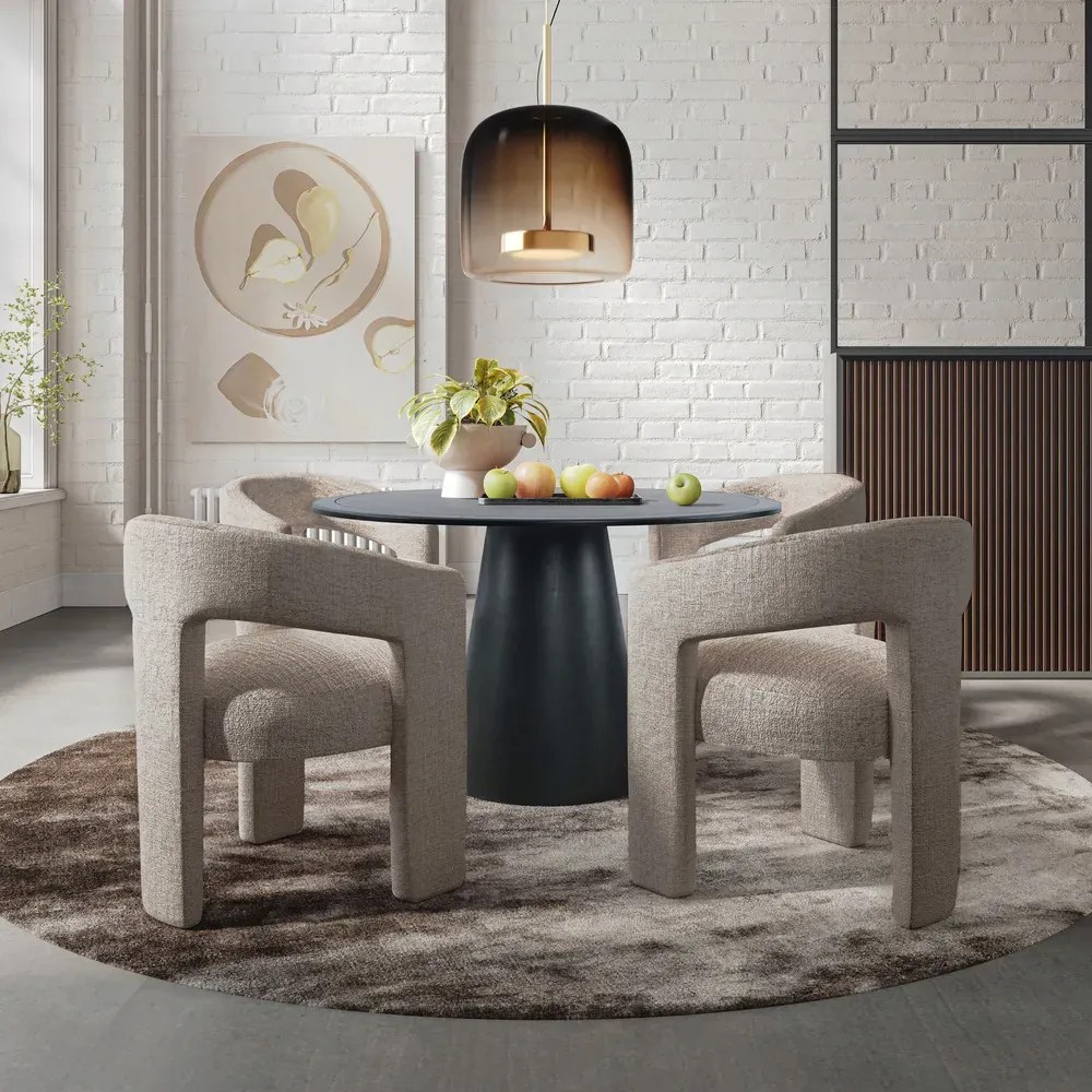 Designové čalouněné jídelní křeslo Leith - výběr z 18 provedení