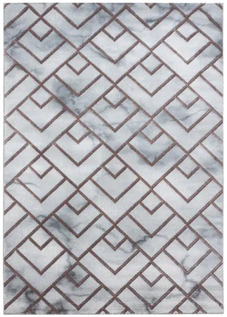 Koberce Breno Kusový koberec NAXOS 3813 Bronze, Šedá, Vícebarevné, 120 x 170 cm