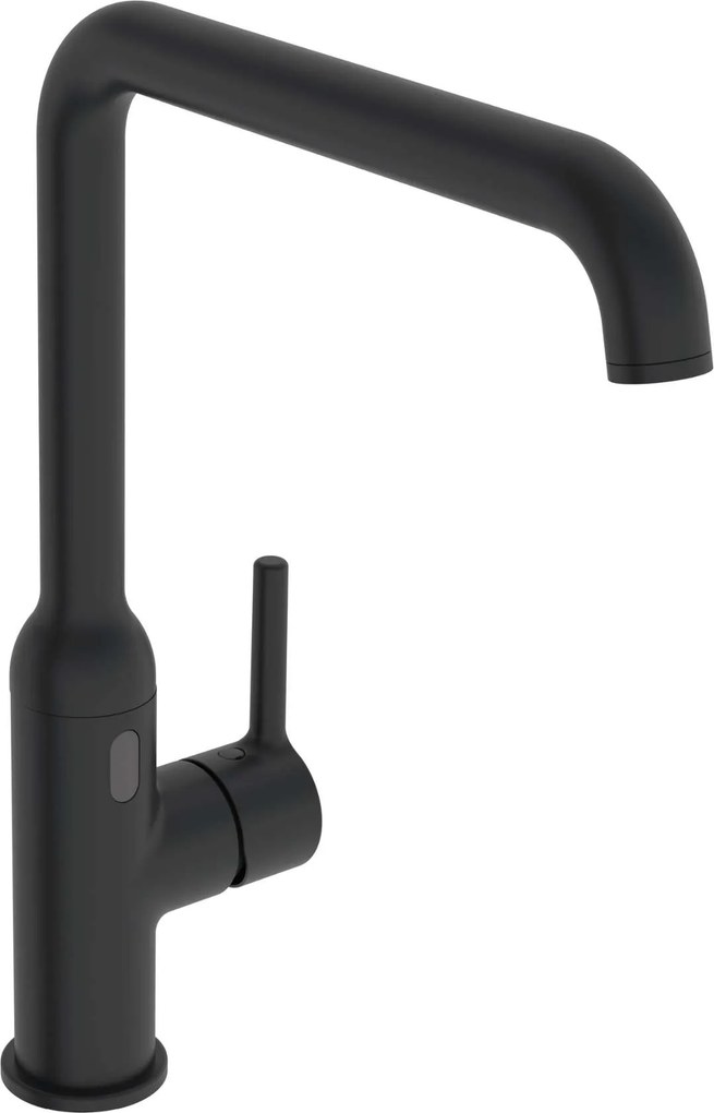 Hansa Vantis Style - Elektronická dřezová baterie, síťové napájení, Bluetooth, matná černá 5421220933