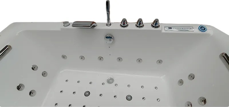 BPS-koupelny Hydromasážní vířivá vana CARINA 938 182x82 s ohřevem vody