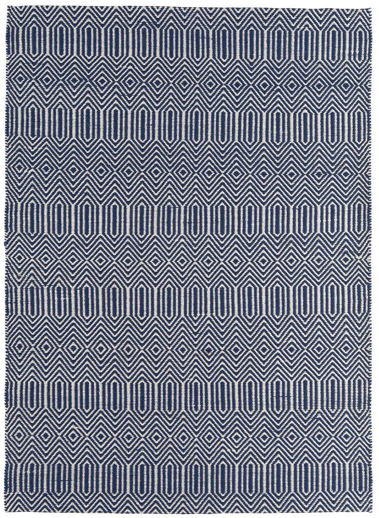 Bighome - Sloan koberec 66x200cm - modrá