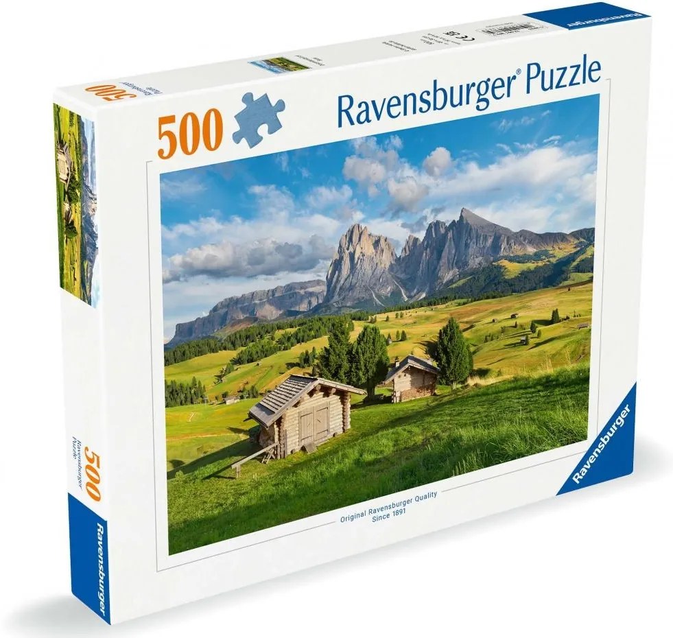 Ravensburger 01383 italské dolomity 500 dílků