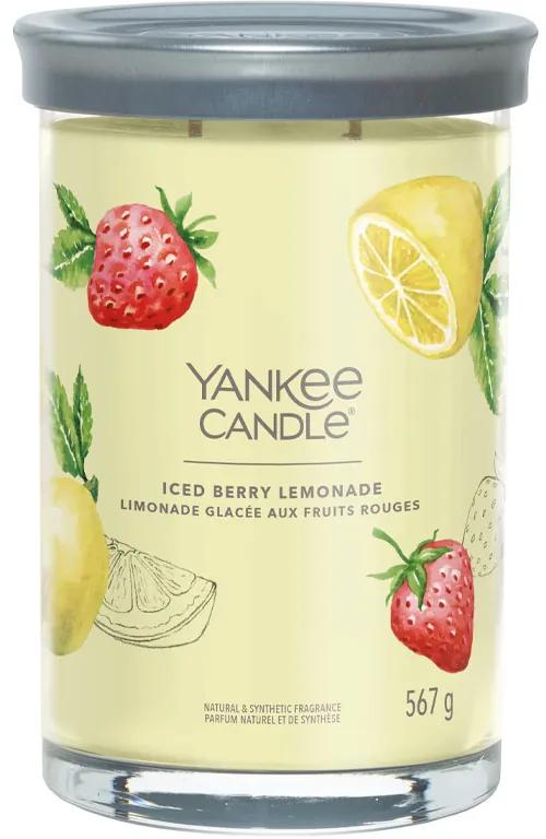 Yankee Candle – Signature Tumbler svíčka Iced Berry Lemonade (Ledová limonáda) Velikost: velká 567 g