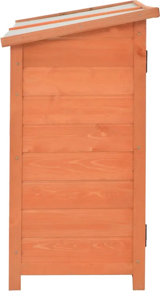 Zahradní domek na nářadí 128x42x91 cm dřevo 170650