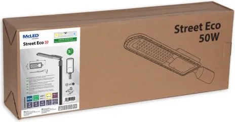 LED svítidlo veřejného osvětlení McLED Street Eco 50W 4000K neutrální bílá ML-521.027.47.0