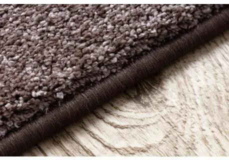 koberec, koberec metráž SAN MIGUEL hnědý 41 hladký, Jednotný jedno velikost 250x350 cm | krásné koberce cz