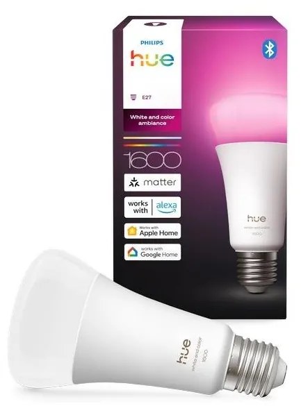 LED Stmívatelná žárovka Philips Hue WACA E27/11,8W/230V 1000-20000K