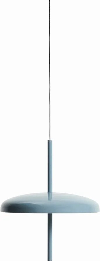 Modré LED stmívatelné závěsné svítidlo s kovovým stínidlem ø 16 cm Porte – Kave Home