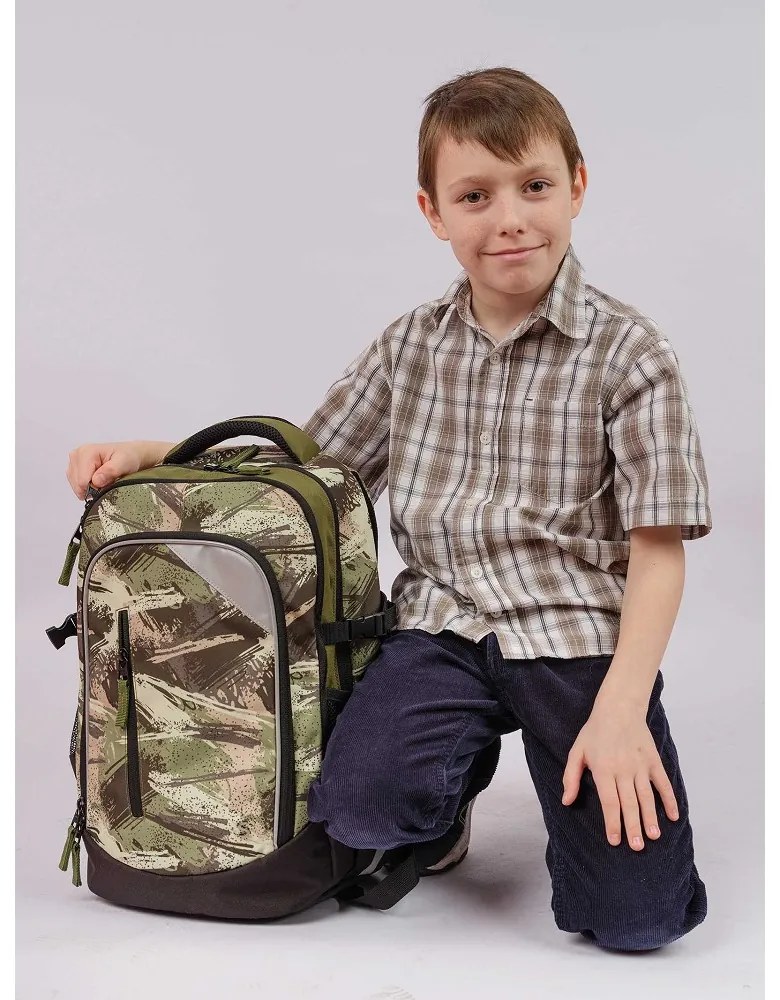 Stil - školní batoh Midi Camo