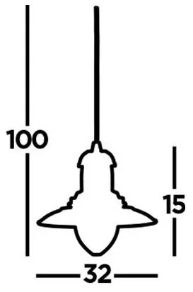 Searchlight 4301BK Závěsné svítidlo FISHERMAN černé