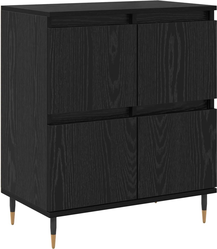 Úložná skříňka 2 ks Černý dub 60 x 35 x 70 cm 3394529