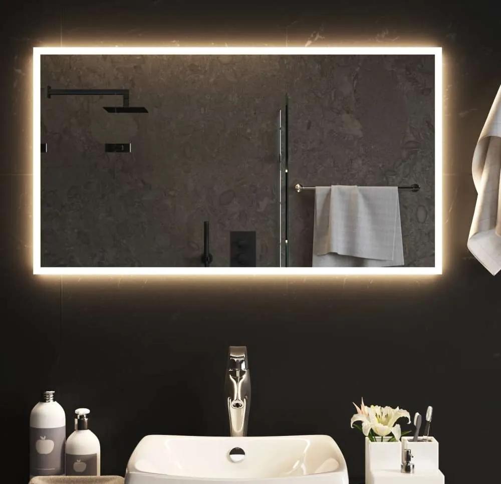 vidaXL Koupelnové zrcadlo s LED osvětlením 90 x 50 cm [151770]