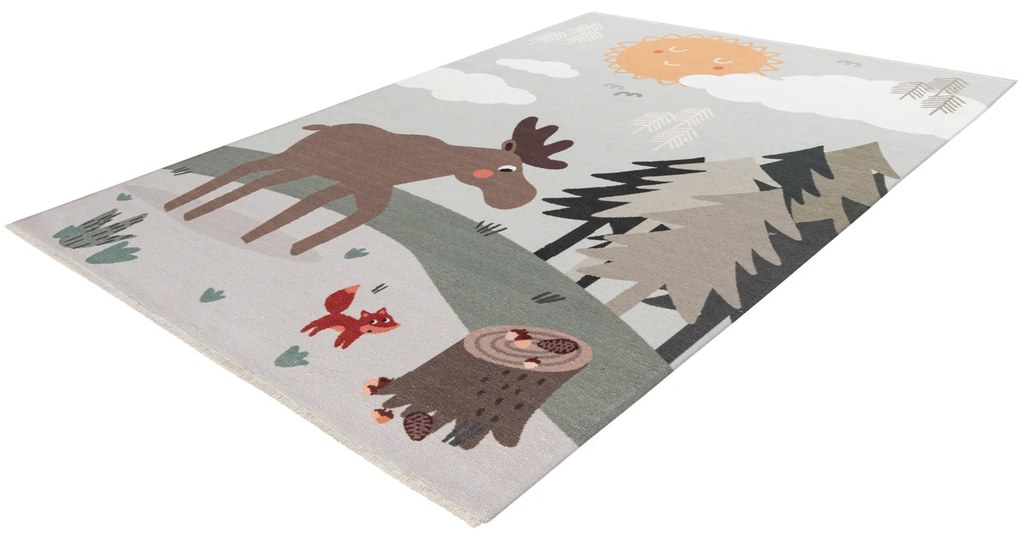 Obsession, Kusový koberec My Greta 627 Moose, 115x170, vícebarevná, dětský pokoj
