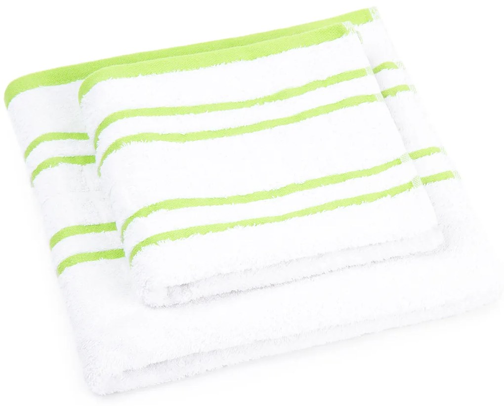 Profod Sada ručníku a osušky Snow zelená, 50 x 100 cm, 70 x 140 cm