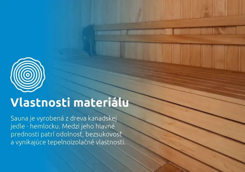Marimex | Kombinovaná sauna Marimex UNITE XXL s Wi-Fi (FSC) + saunová kamna | 11100117