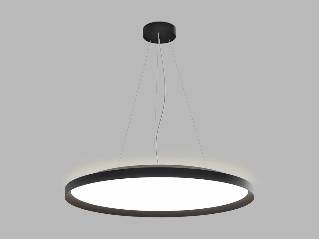Led2 Závěsné LED svítidlo MOON P-Z, ø 80 cm Barva: Černá, Stmívání: Casambi TW