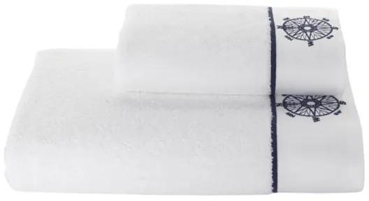 Soft Cotton Sada Ručníků MARINE LADY 50x100 cm + 85x150 cm Bílá