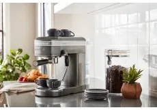 KitchenAid espresso kávovar Artisan 5KES6503EMS stříbřitě šedá