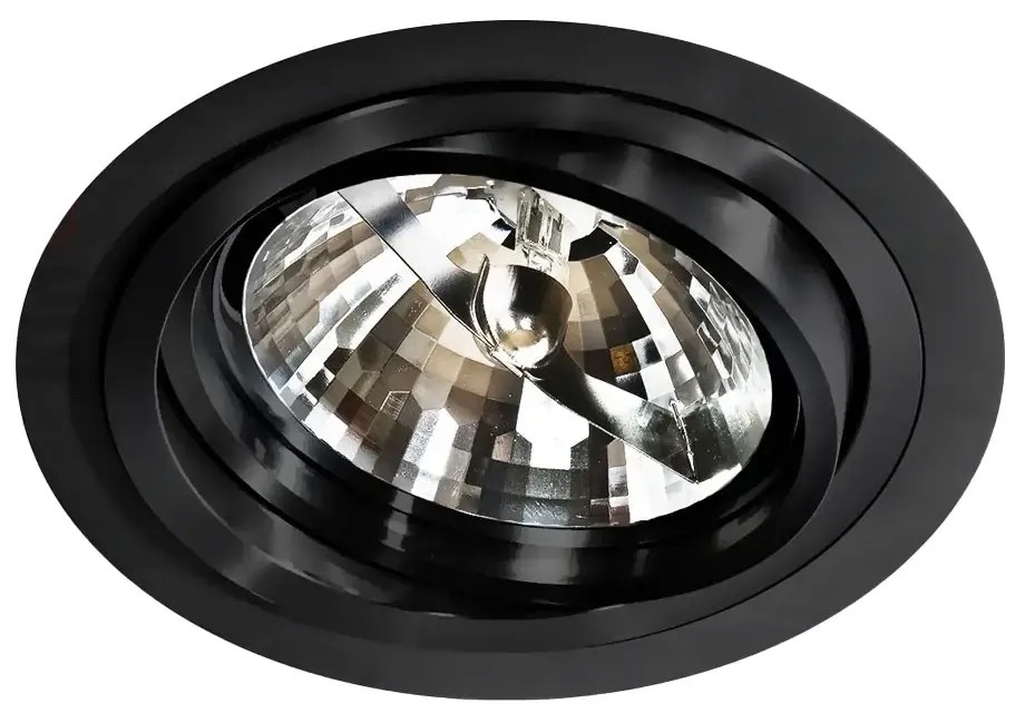 Designové podhledové svítidlo Stan černé/černé