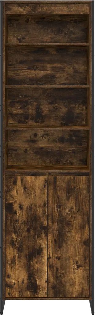 Vysoké skříně Kouřový dub 60 x 36 x 200 cm Kompozitní dřevo 3403030