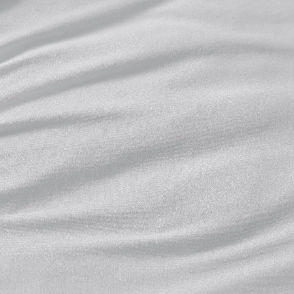 Goldea bambusové elastické prostěradlo - světle šedé 90 x 200 cm