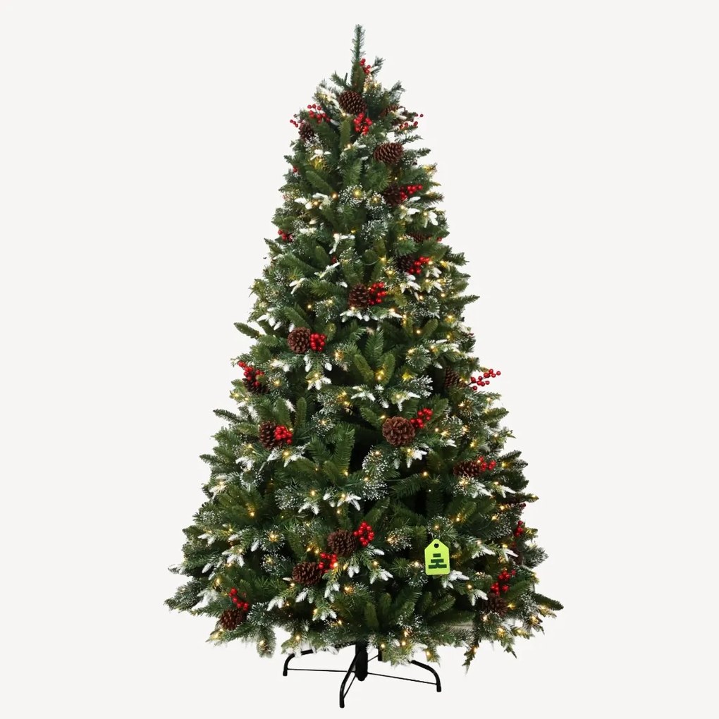 Borovice Zasněžená 300 LED 150 cm