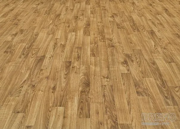 Breno PVC AMBIENT Honey Oak 636M – světlé dřevo, šíře 300 cm