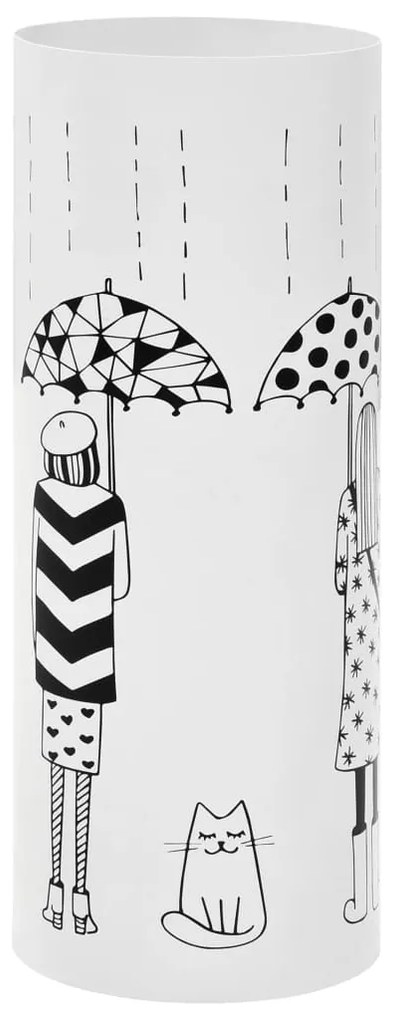 Stojan na deštníky Women - ocelový | bílý