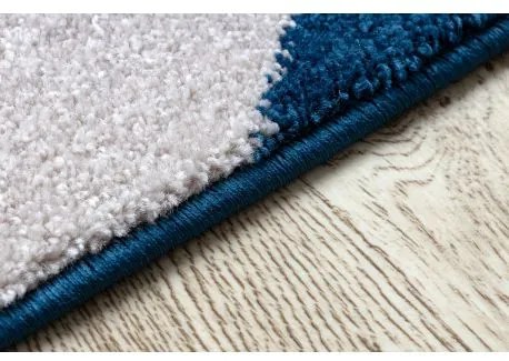 koberec SKETCH FA66 Marocký jetel, Mříž, modro bílý Cikcak velikost 140x190 cm | krásné koberce cz
