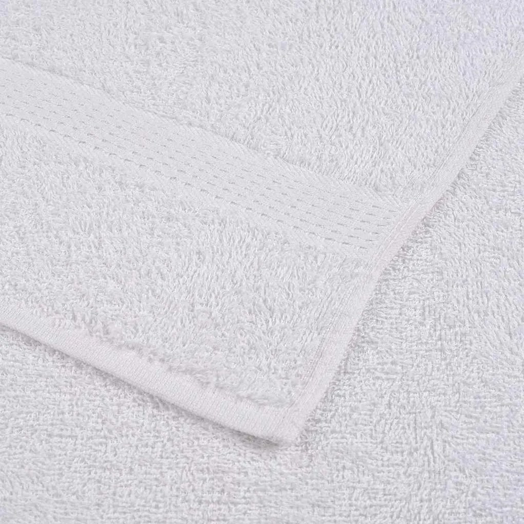 Ručníky pro hosty FROGN 50 ks bílé 30x50 cm 360 g/m² 136648
